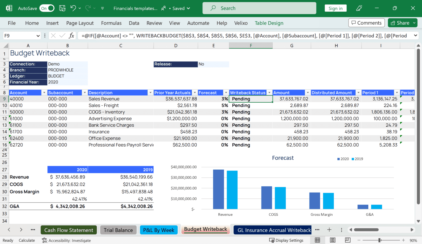 Excel reporting, budgeting & automation for Acumatica - Velixo Excel reporting, budgeting & automation for Acumatica - Velixo