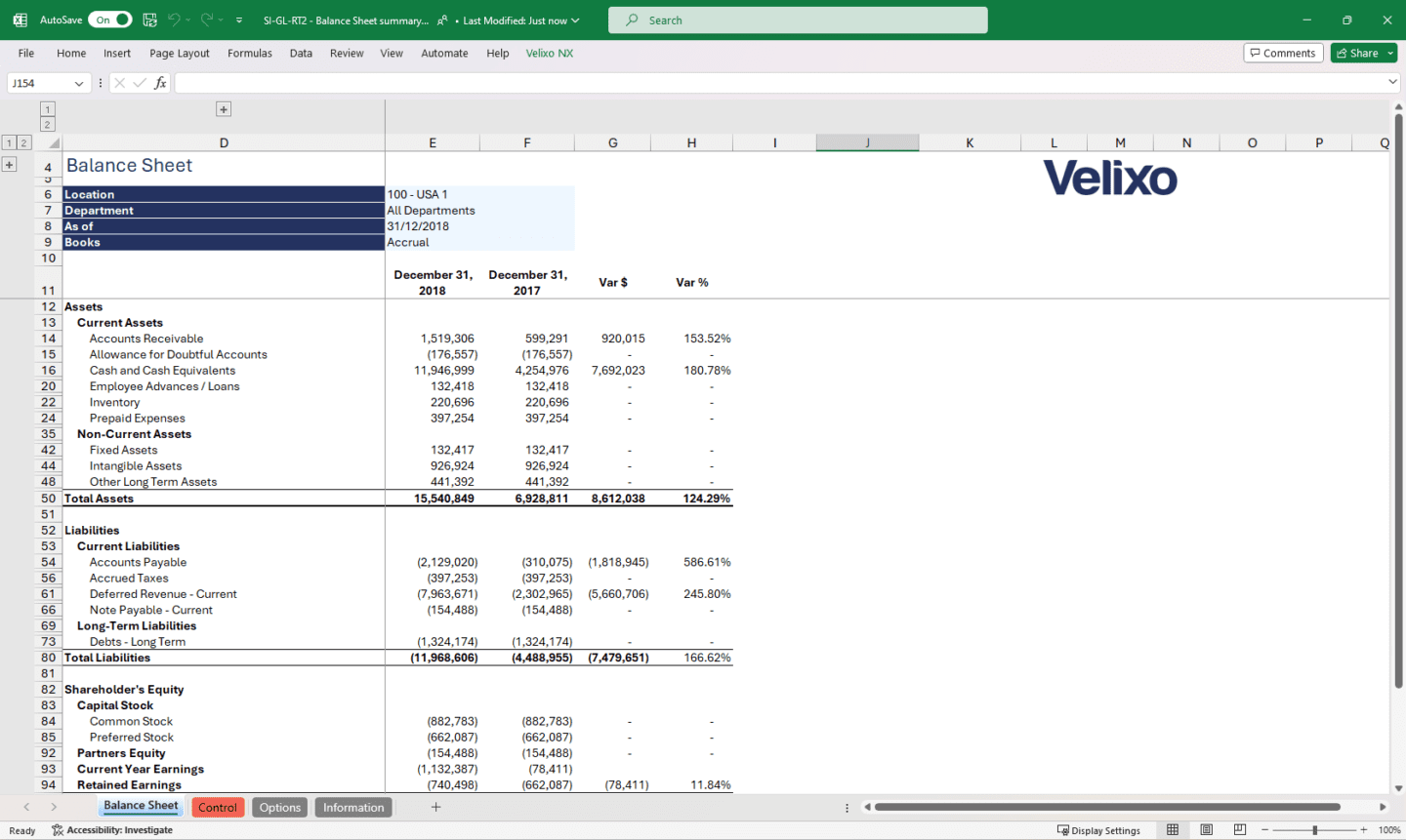 Velixo Report Templates, to accelerate time-to-value - Velixo